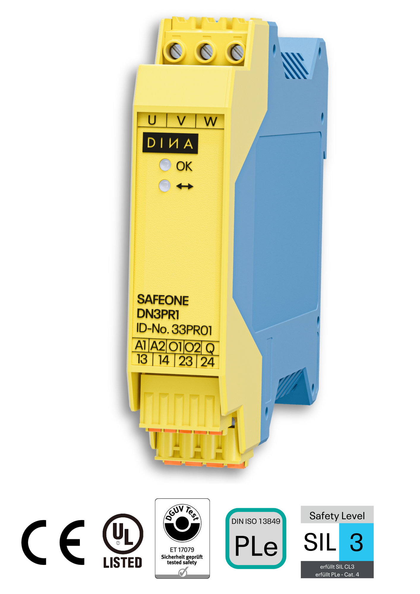 Rotational Direction Monitor SAFEONE DN3PR1 | DINA Elektronik