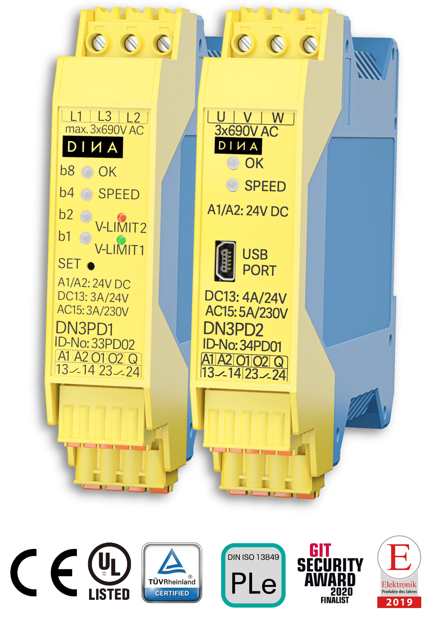Safety Modules Overview | DINA Elektronik