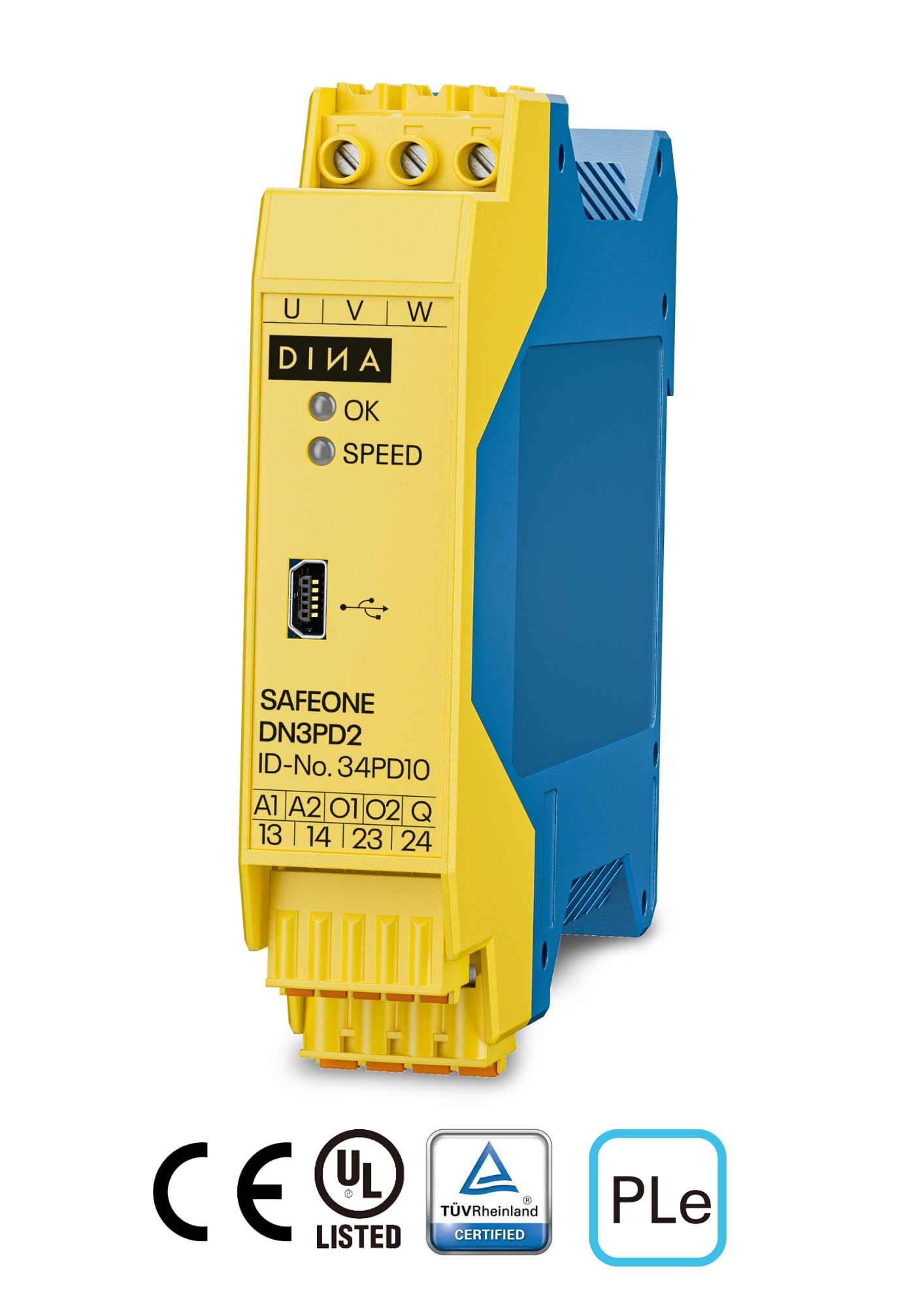 Speed Monitor SAFEONE DN3PD2 | DINA Elektronik